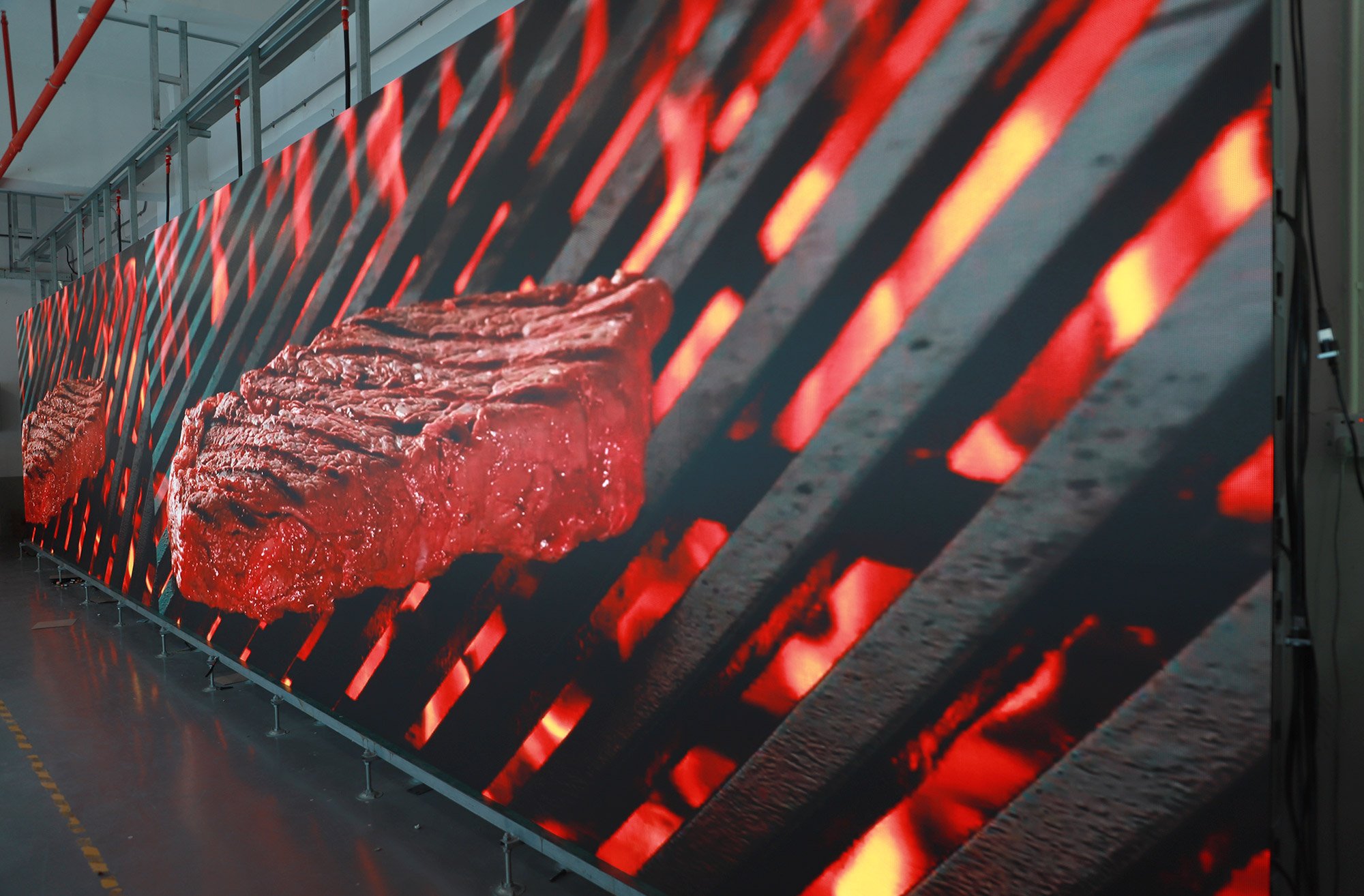 P2.5 EA640F2 실내형 640x480mm LED 렌탈스크린 미국으로 발송 - 중국 LED 디스플레이 제조사 - EagerLED