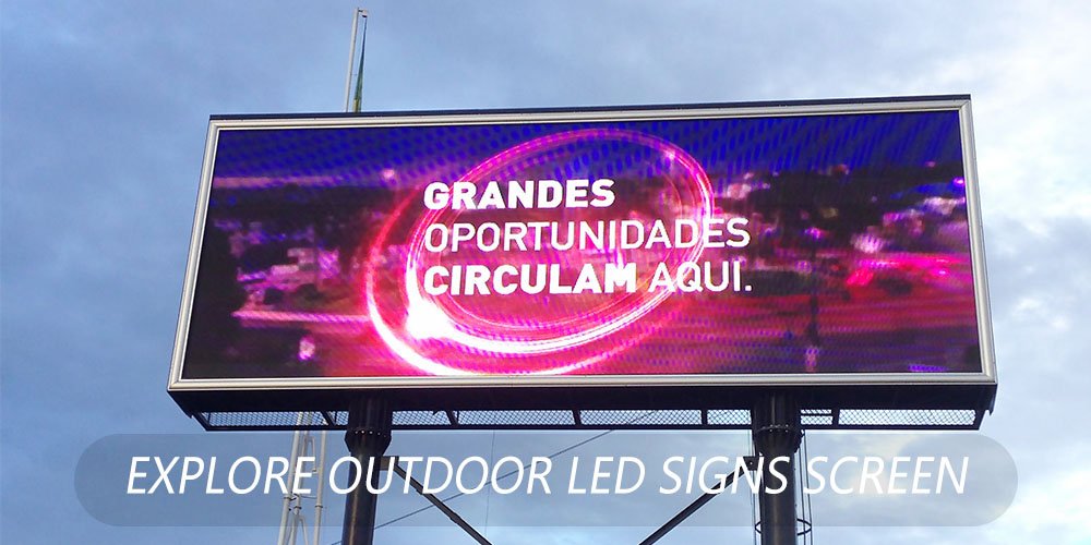 Explore Outdoor LED Signs Screen Benefits Installations and Creative Uses. LED Display Manufacturer in China EagerLED